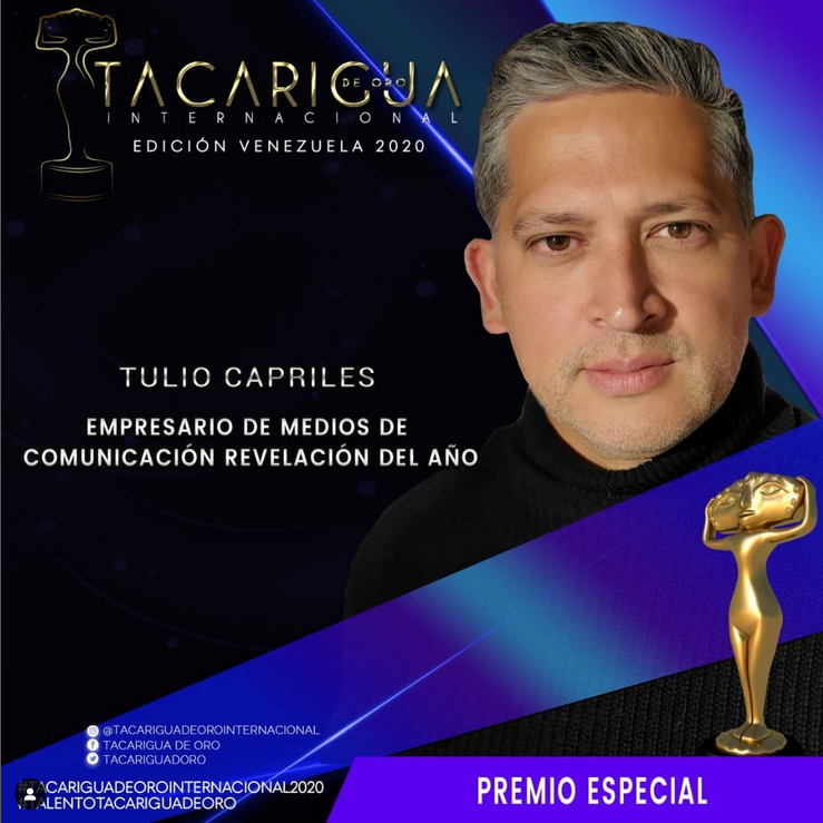 Labor social y reconocimientos - Tulio Capriles Mendoza